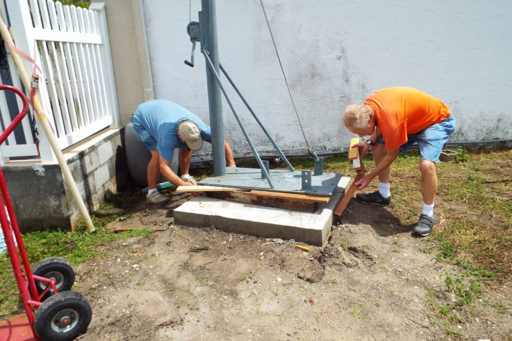 Tower Tilt Mechanism Installed | SPARC